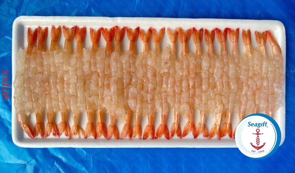 Blanched Nobashi||Tôm duỗi trụng – Seagift – the frozen seafoods suppliers